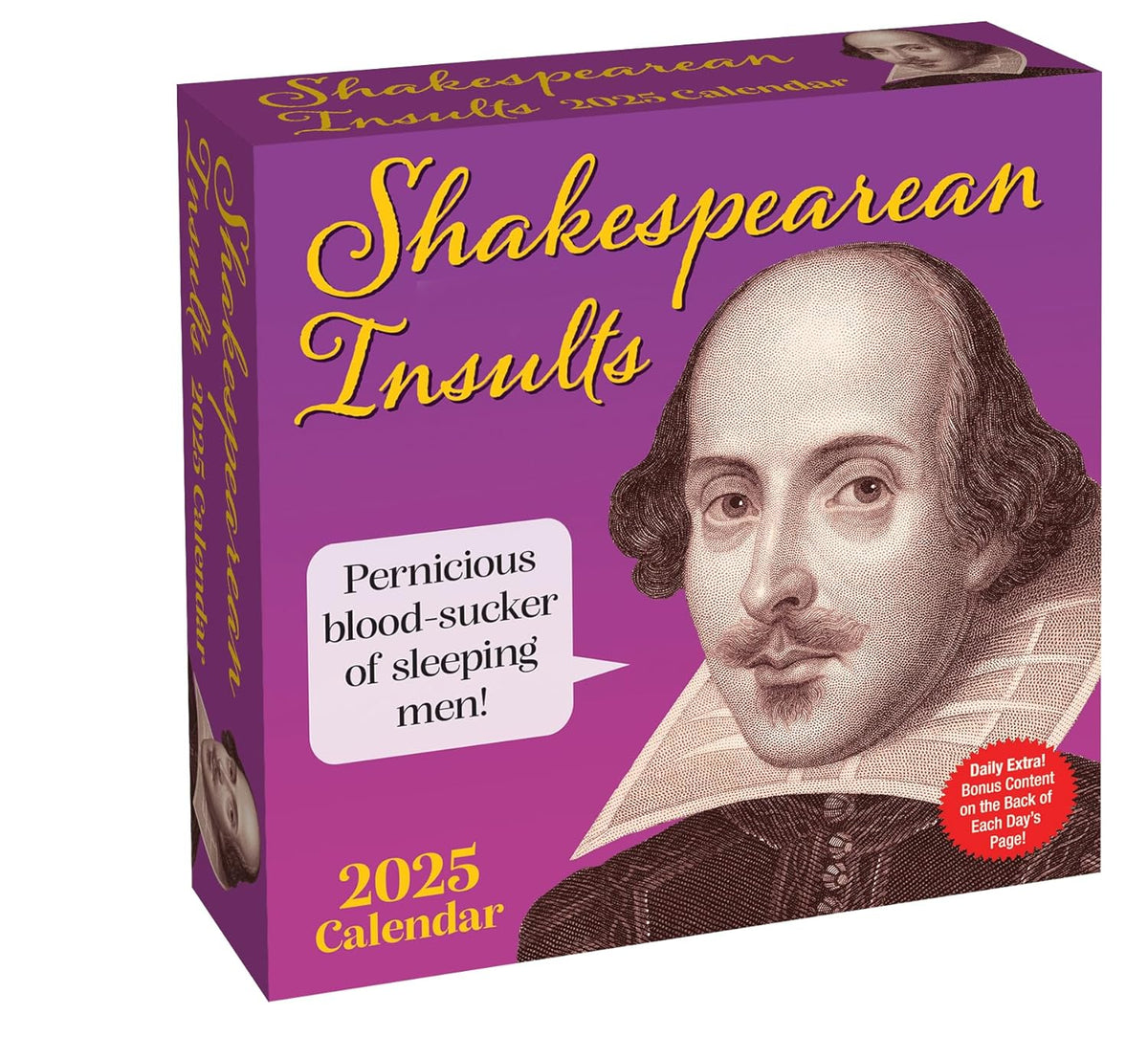 Shakespearean Insults Calendar Daily — Panacheprose